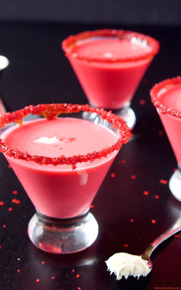 REPOST-Red Velvet Cake Martini - HOLLY'S CHEAT DAY