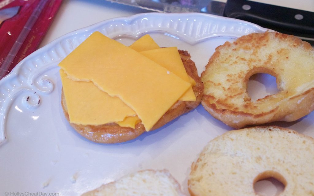 Donut Grilled Cheese - HOLLY'S CHEAT DAY