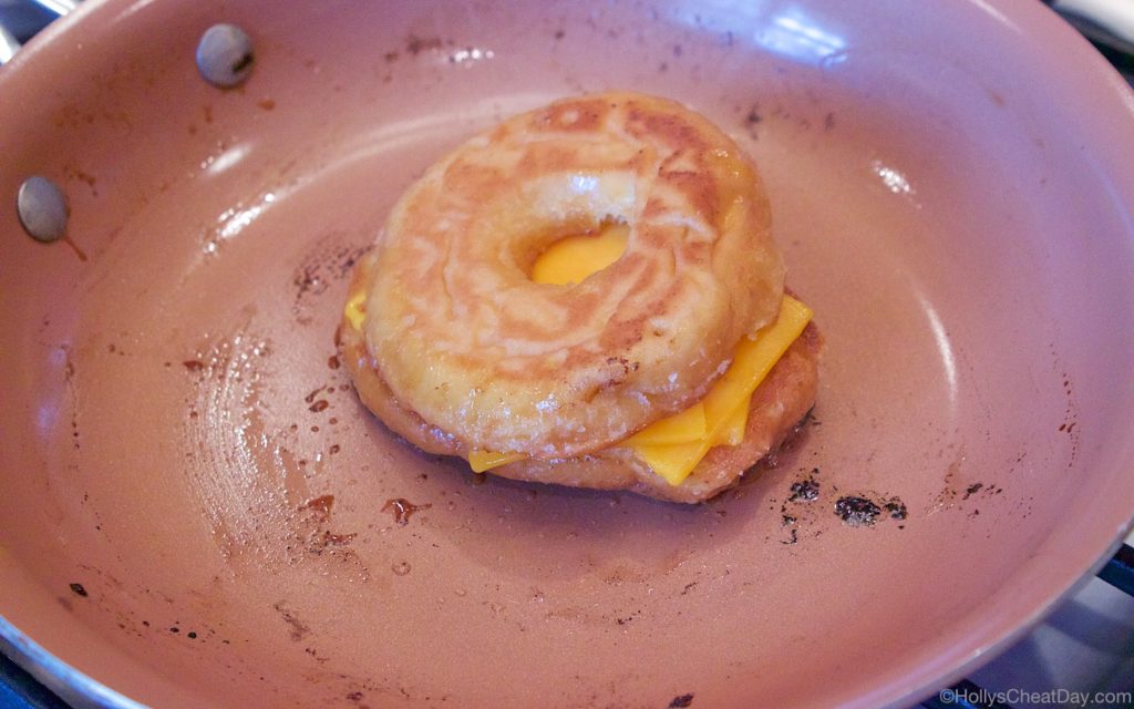 Donut Grilled Cheese - HOLLY'S CHEAT DAY