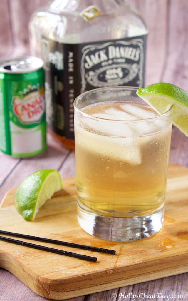 Bourbon-Gin-Fizz | HollysCheatDay.com - HOLLY'S CHEAT DAY
