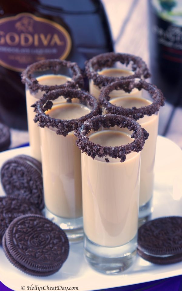 Milk & Cookie Shots - HOLLY'S CHEAT DAY